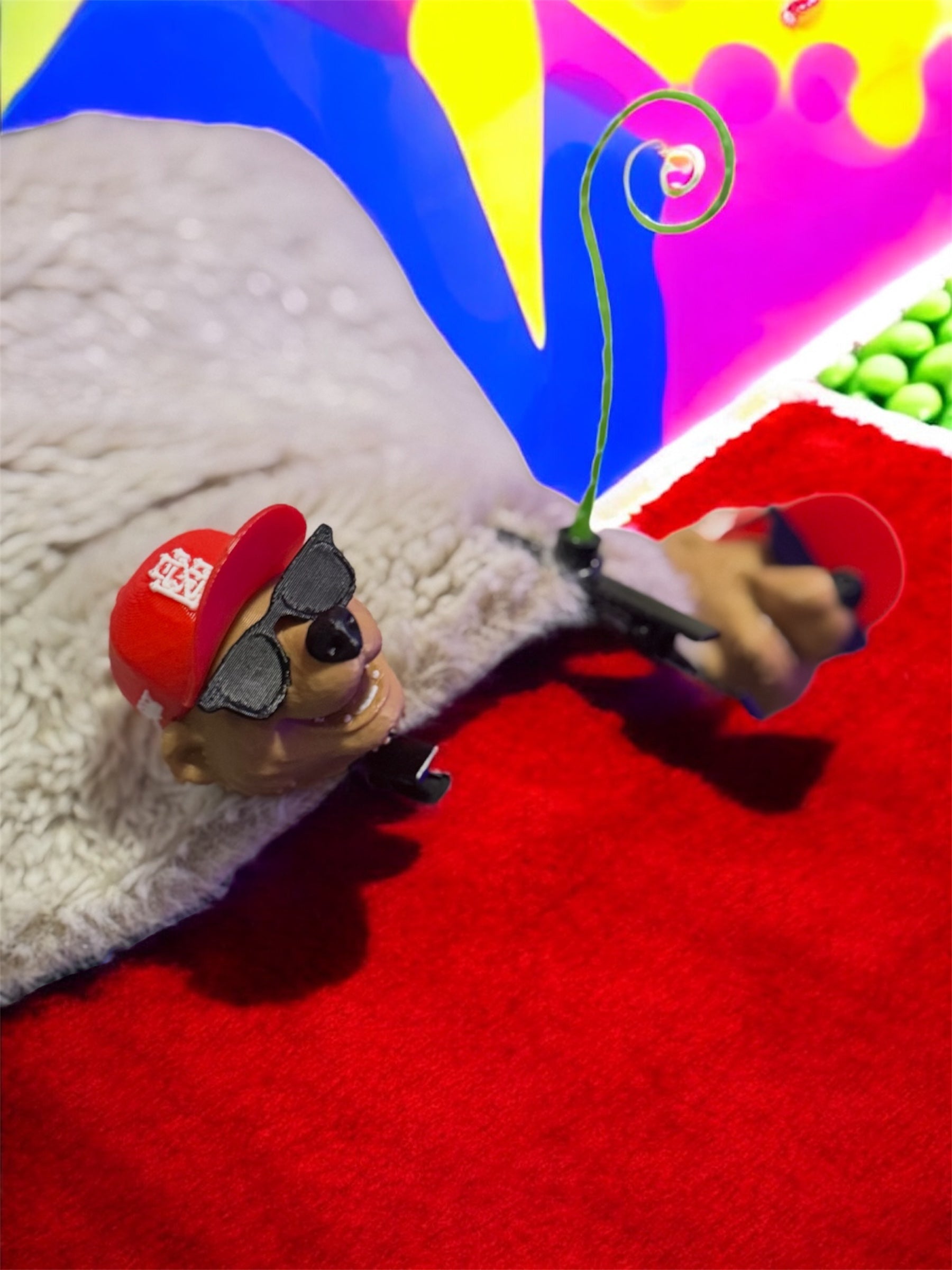 GRiZ Mr. B Bear Head | Sprout Clip – Death Rail Designs